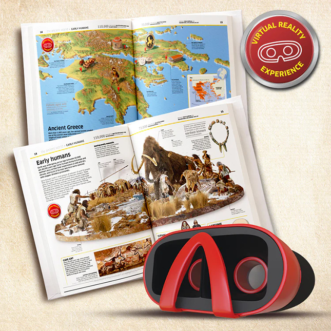 DK Virtual Reality History Gift Set - Best Books for Ages 4 to 12