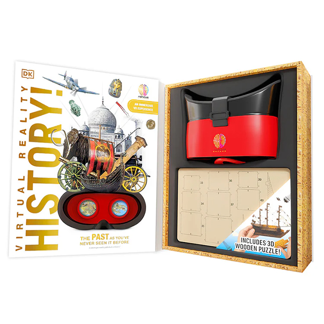 DK Virtual Reality History Gift Set - Best Books for Ages 4 to 12