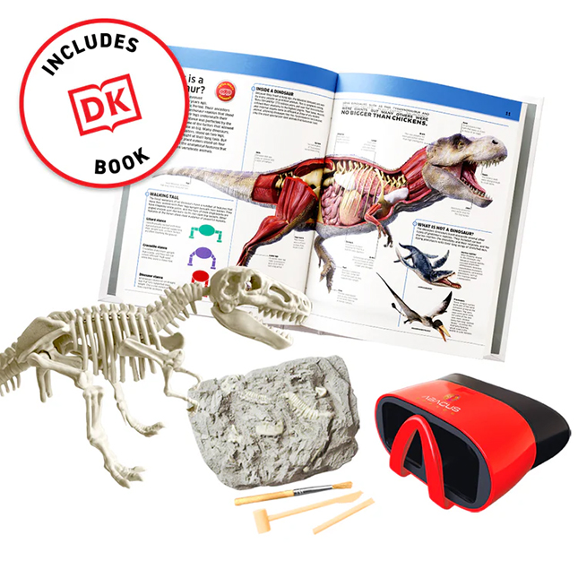 DK Virtual Reality Dinosaurs Gift Set - Best Books for Ages 4 to 12