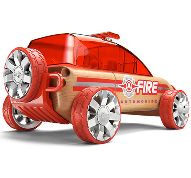 Automoblox Mini Emergency Response 3-pack - - Fat Brain Toys