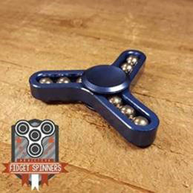Club Tri Bar Fidget Spinner - - Fat Brain Toys
