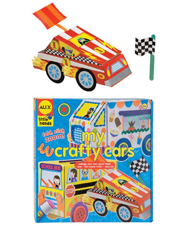 My Crafty Cars - - Fat Brain Toys
