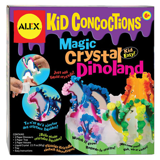 Kid Concoctions Magic Crystal Dinoland - - Fat Brain Toys