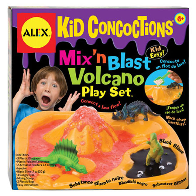 Kid Concoctions Mix n Blast Volcano Play Set - - Fat Brain Toys