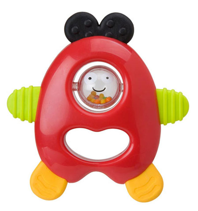 Shake Rattle & Teethe Set of 3 - - Fat Brain Toys