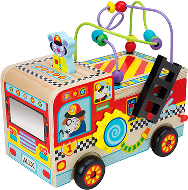 Alex Jr. My Busy Fire Truck - - Fat Brain Toys
