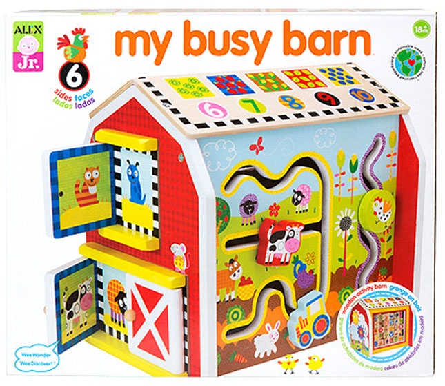 Alex Jr. My Busy Barn - - Fat Brain Toys