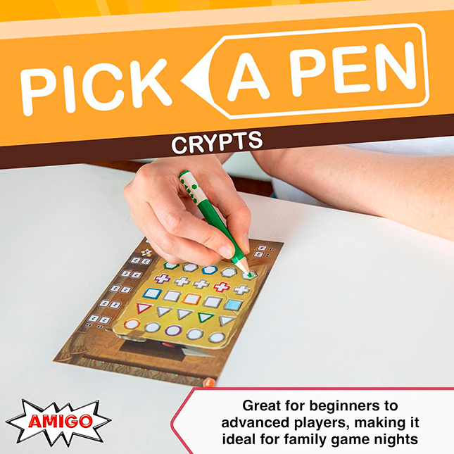 Pick a Pen - Crypts - Best Games for Ages 8 to 12 - Fat Brain Toys