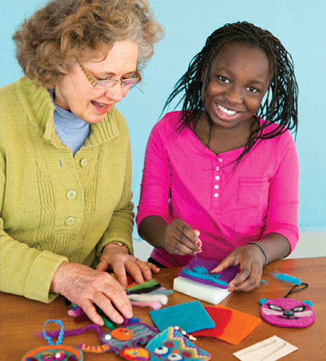 Needle Felting Kit - - Fat Brain Toys