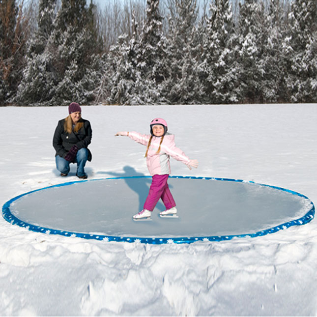 Oval Ice Rink - 12 ft. - - Fat Brain Toys