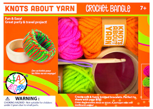 Knots About Yarn - Lucet Scarf - - Fat Brain Toys