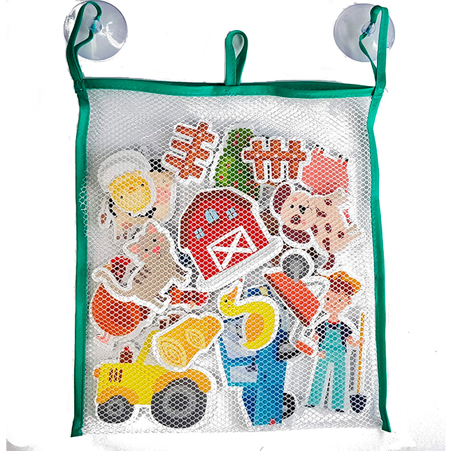Bath Stickers - Farm - Best Bath Toys for Ages 3 to 6 - Farm Toys