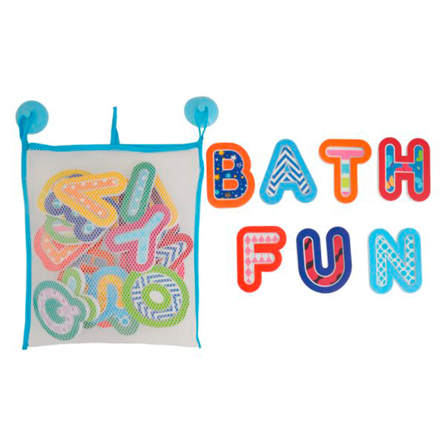 Bath Time Stickers - Alphabet - Best Bath Toys for Ages 3 to 6