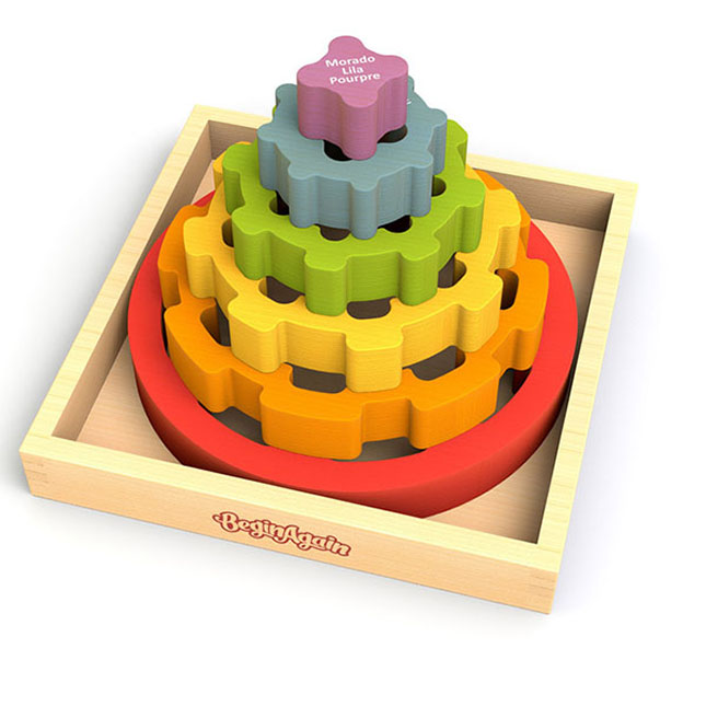 Gear Stacker - - Fat Brain Toys