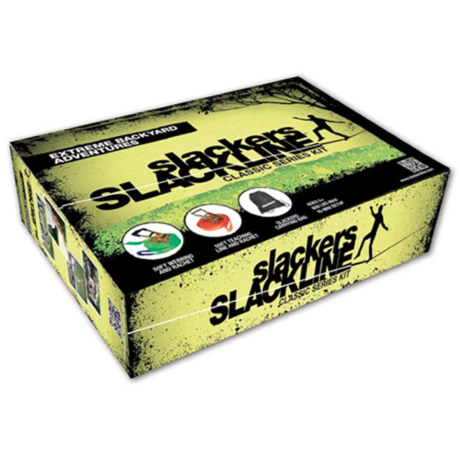 Slacker 50' Slackline Classic Set - - Fat Brain Toys