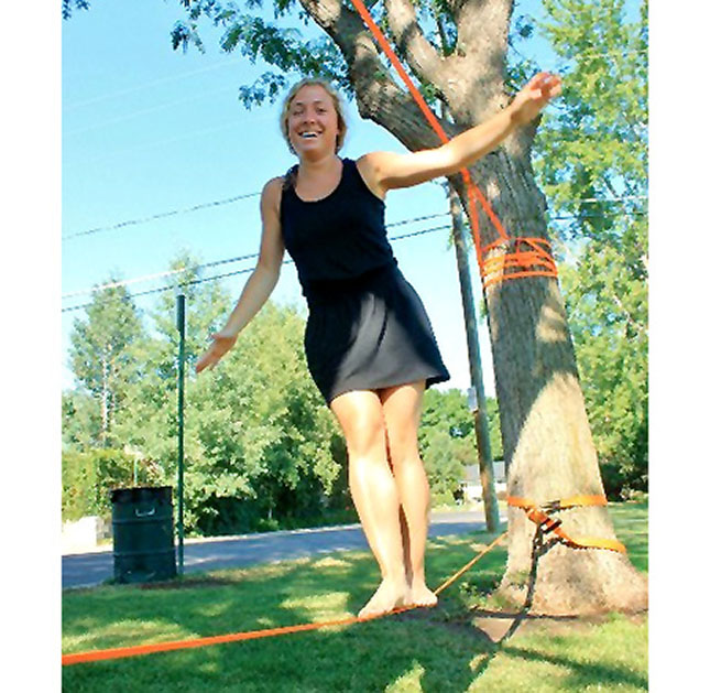 Slacker 50' Slackline Classic Set - - Fat Brain Toys