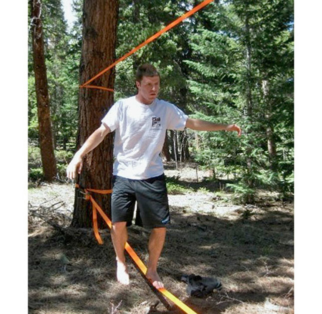 Slacker 50' Slackline Classic Set - - Fat Brain Toys