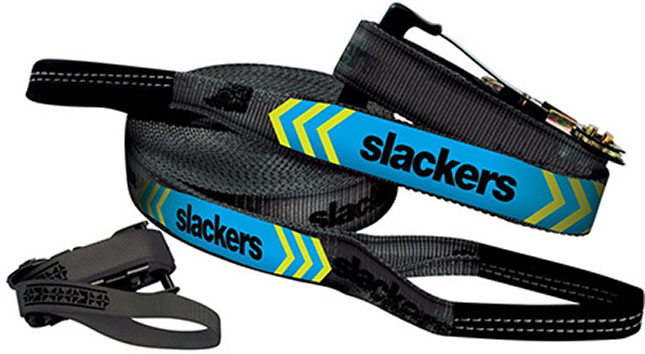 Slacker 50' Slackline Eclipse Trick Set - - Fat Brain Toys