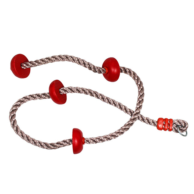 Slackers Ninja Climbing Rope with Foot Holds - 8 Foot