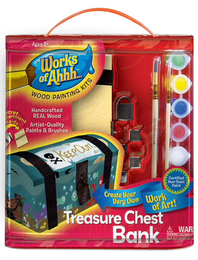 Treasure Chest Bank - - Fat Brain Toys