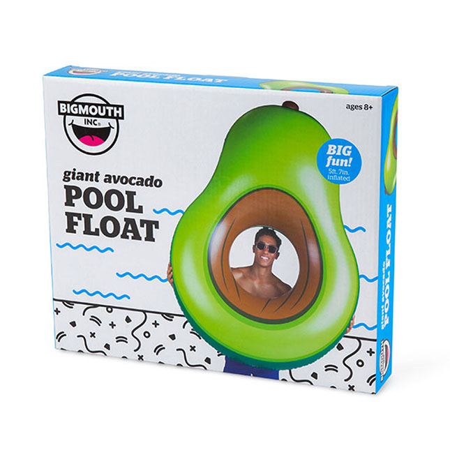 Giant Avocado Pool Float - - Fat Brain Toys