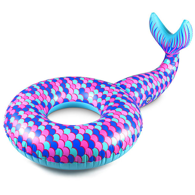 Giant Mermaid Tail Pool Float - - Fat Brain Toys