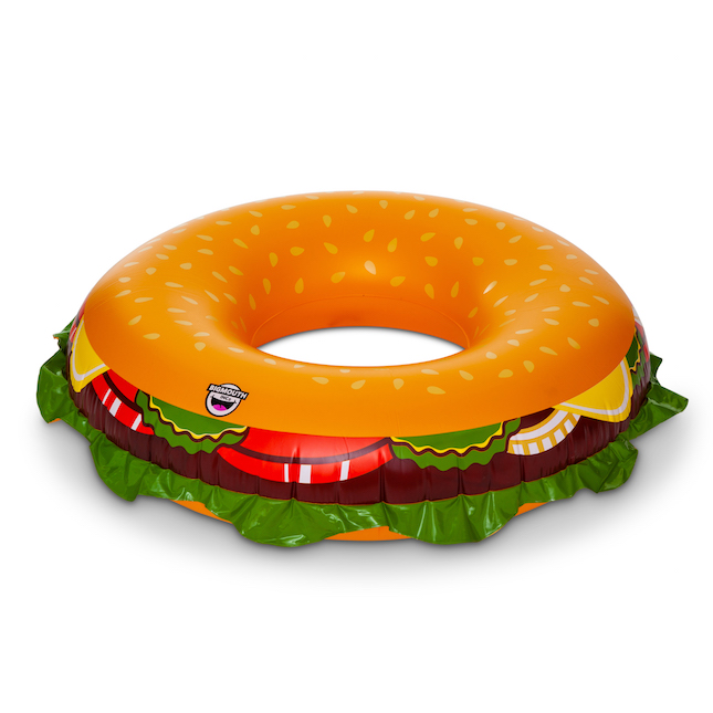 Giant Cheeseburger Pool Float - - Fat Brain Toys