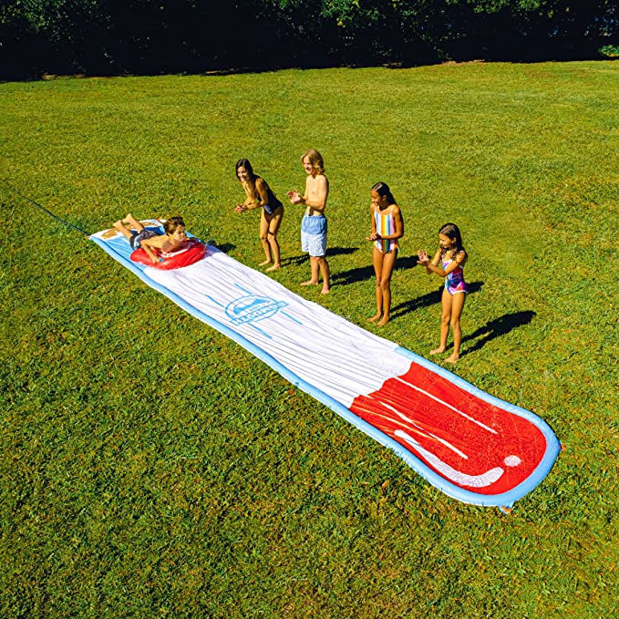 Splash Slide - Red White and Blue Pop - - Fat Brain Toys