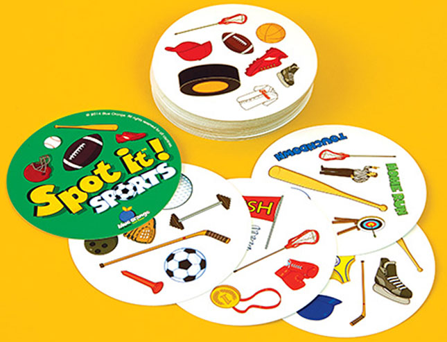 Spot It! Sports - - Fat Brain Toys