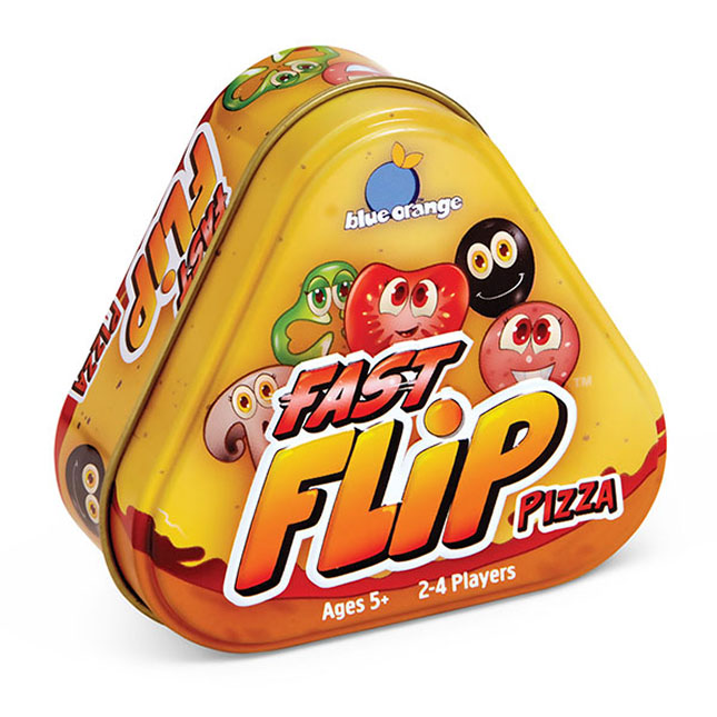 Fast Flip Mini Matching Game - Pizza - - Fat Brain Toys