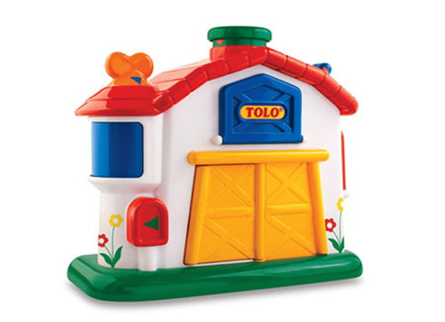 Tolo Pop-Up Farm House - - Fat Brain Toys