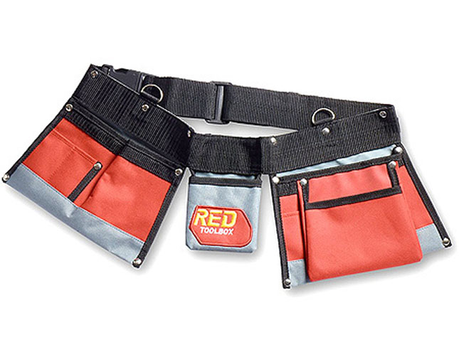 Red Toolbox Tool Belt - - Fat Brain Toys