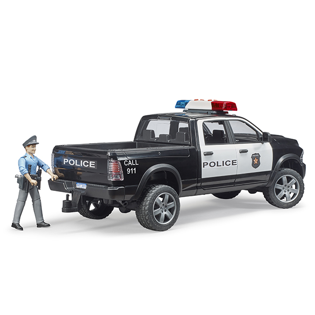 RAM 2500 Police with Policeman - - Fat Brain Toys