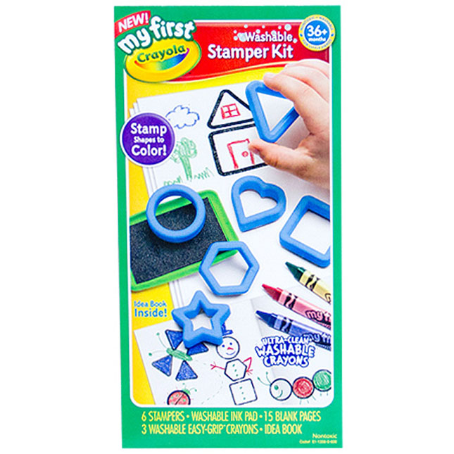 My First Washable Stamper Kit - - Fat Brain Toys