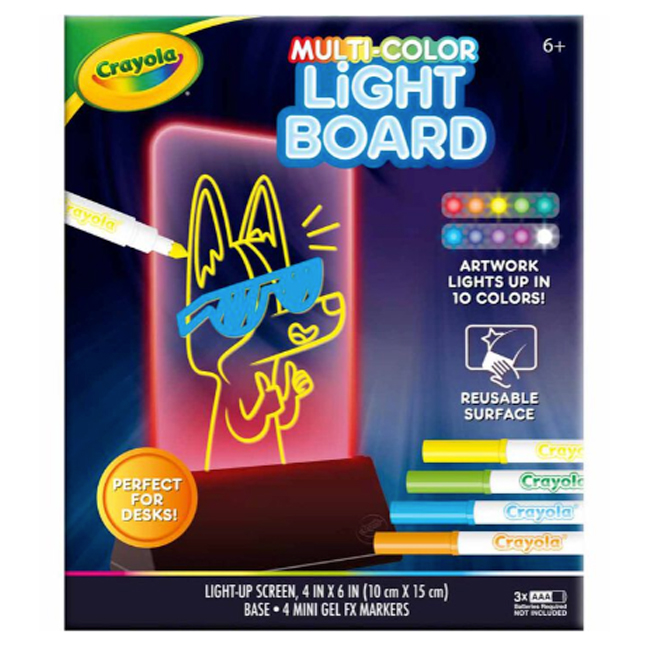 Crayola Multi-Color Light Board - Best Arts & Crafts for Ages 6 to 11