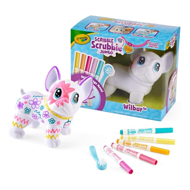 Crayola Scribble Scrubbie Jumbo Pet - Big Wilbur