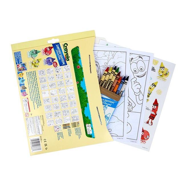 Crayola Coloring & Sticker Activity Set 1 - Best for Ages 3 to 9