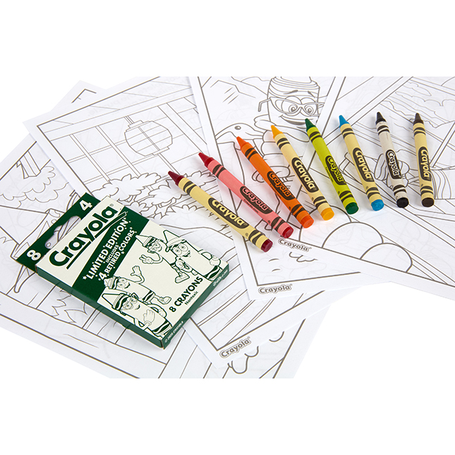 Crayola Coloring & Sticker Activity Set 2 - Best for Ages 3 to 9