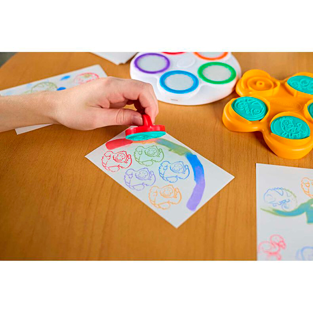 Crayola Color Wonder Fingerpaint & Stamper Kit - Best for Ages 3 to 8