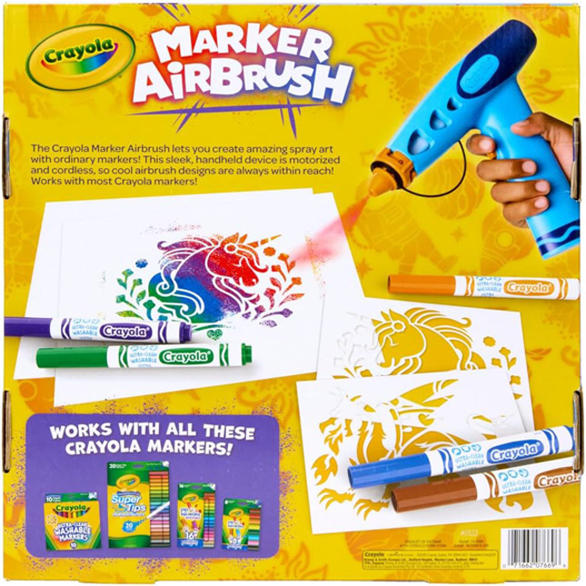 Crayola Marker Airbrush - Best Arts & Crafts for Ages 6 to 11