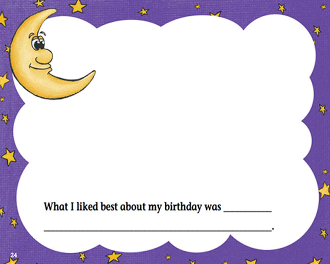 Interactive Book About Me - I Like Birthdays! - - Fat Brain Toys