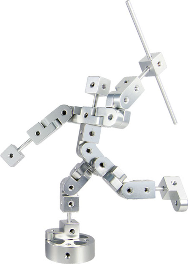 Playable Metal - Pose - Silver - - Fat Brain Toys
