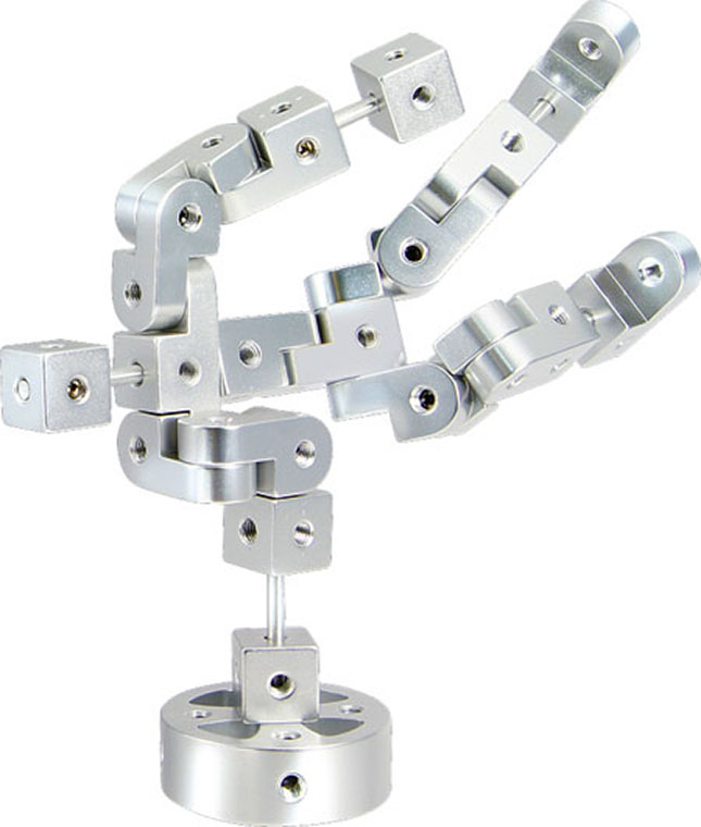 Playable Metal - Pose - Silver - - Fat Brain Toys