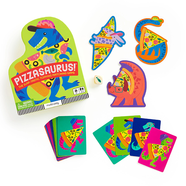 Pizzasaurus Shaped Box Game - Best Games for Ages 4 to 9