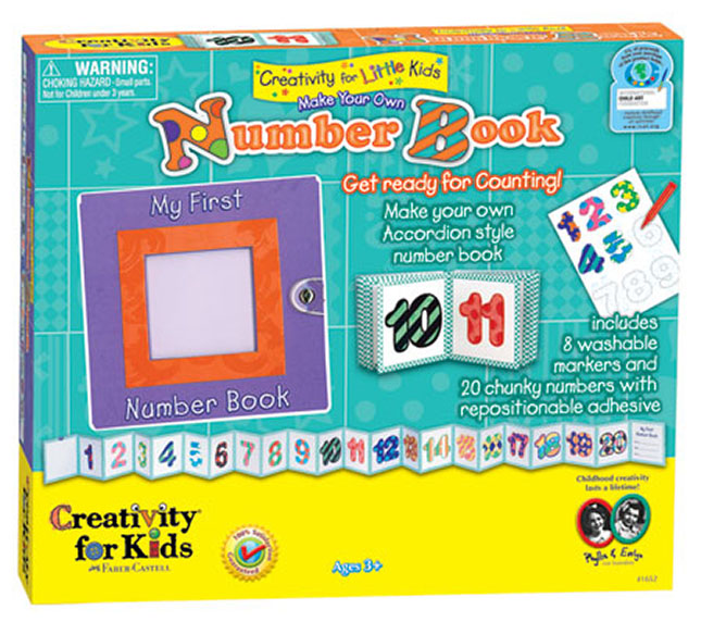 Make Your Own Number Book - - Fat Brain Toys