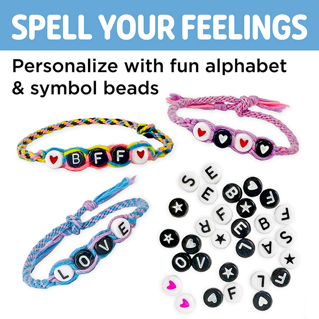 Friendship Bracelets Mini Kit - Best Arts & Crafts for Ages 6 to 12