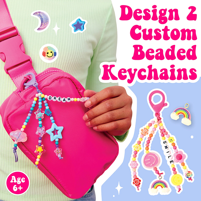Backpack Keychains - Best Arts & Crafts for Ages 6 to 12