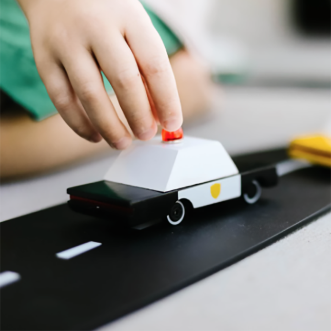 Candycar - Police Car - - Fat Brain Toys