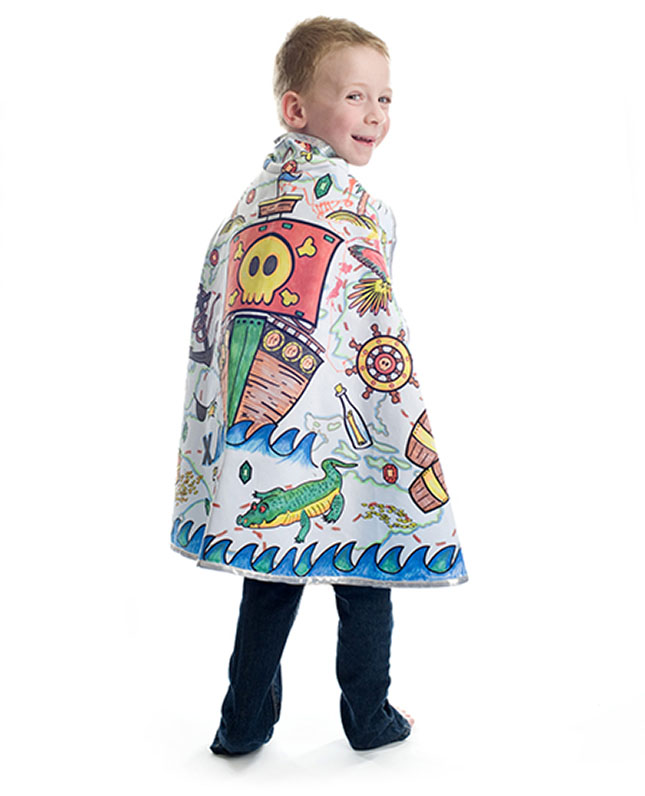 Color Me Cape - Pirate - - Fat Brain Toys