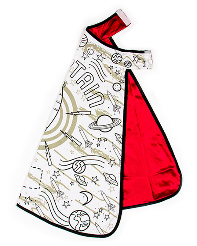 Color Me Cape - Rocket Man - - Fat Brain Toys